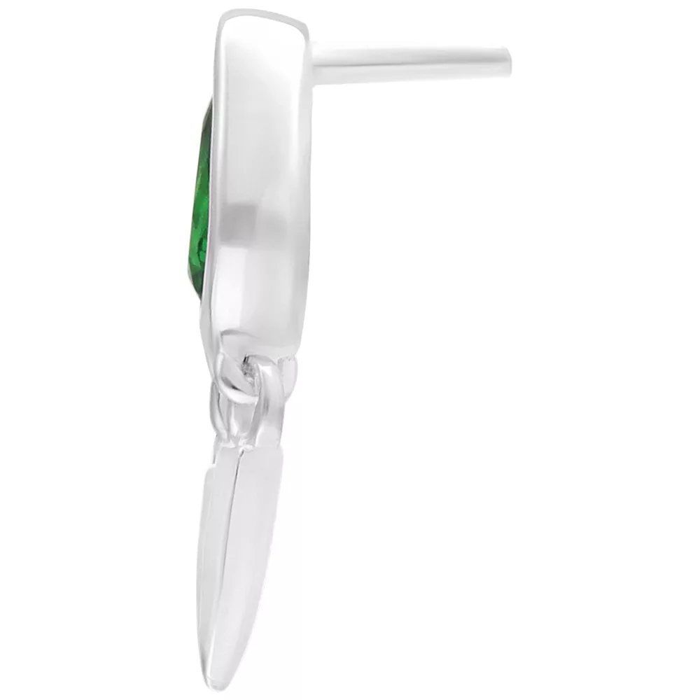 Push Fit Crystal Green Emerald Aufsatz für Bioplast - Wildcat Deutschland