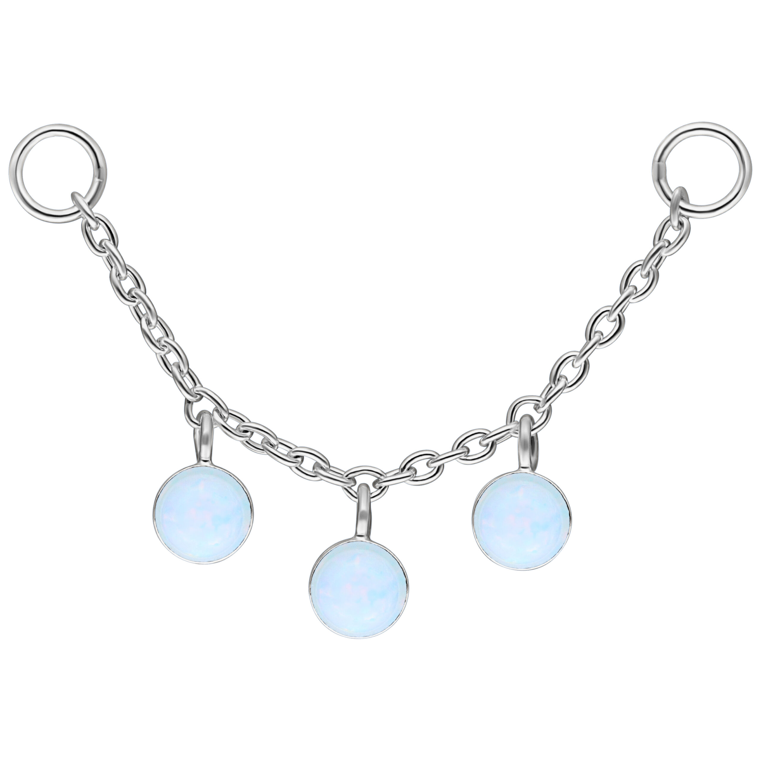 Synthetic Opal Piercing Connection Chain - Wildcat Deutschland