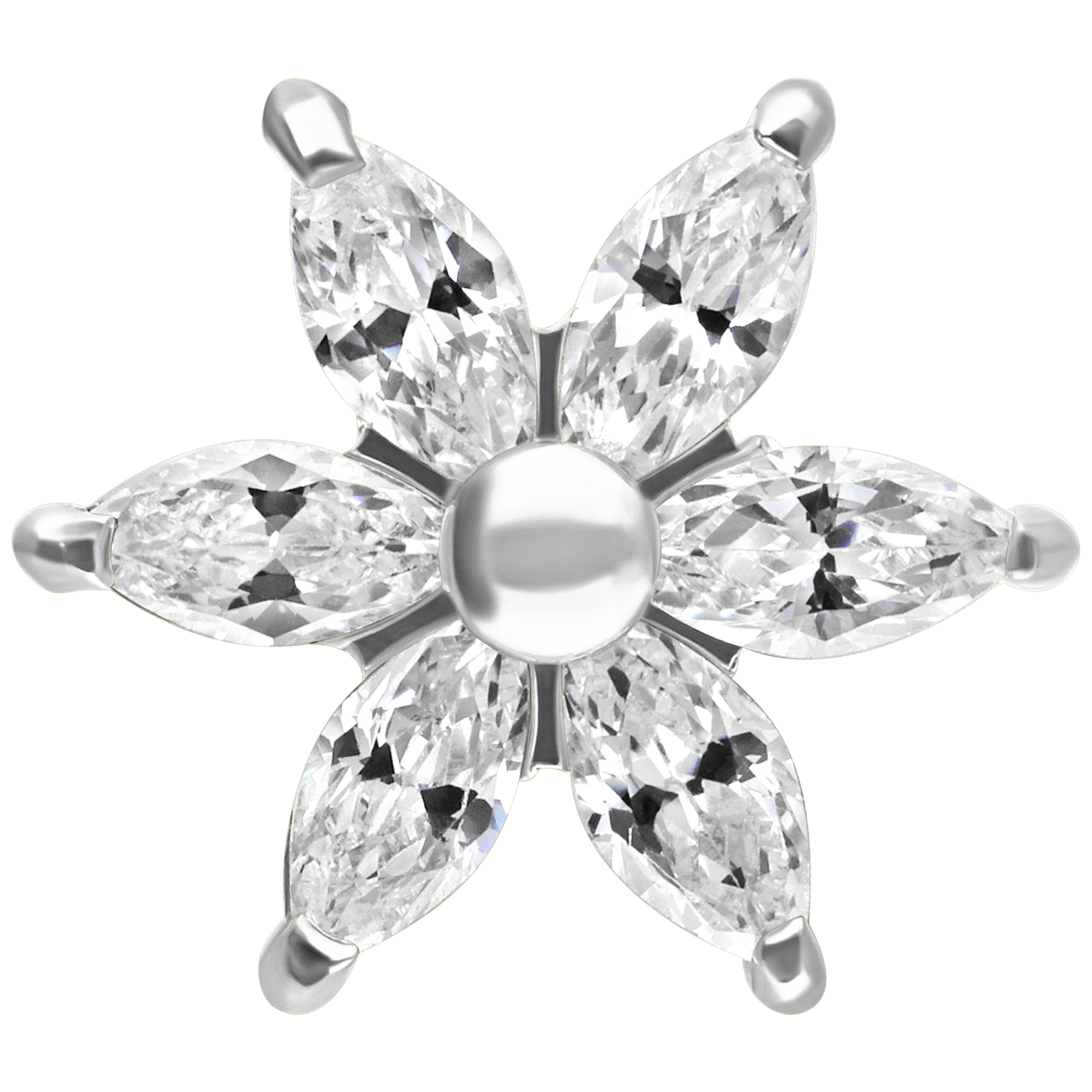 Hibiscus Flower Attachment for Internally Threaded - Wildcat Deutschland