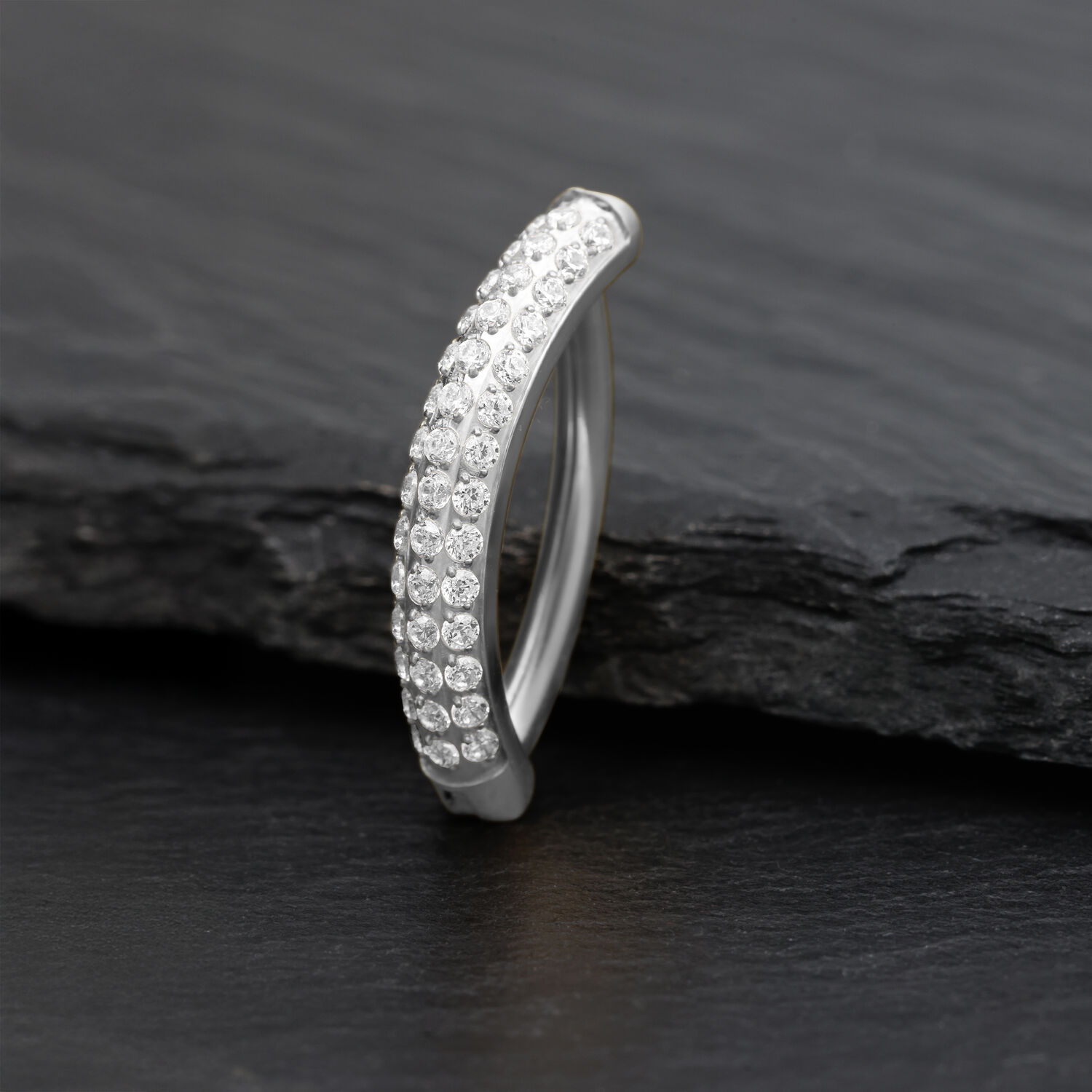 Multi Jewelled Belly Arch Clicker - Wildcat Deutschland