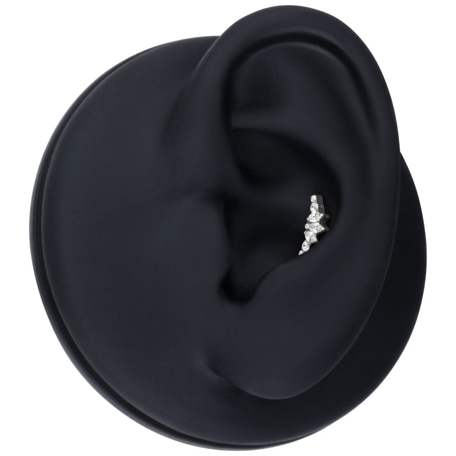 Push Fit Crystal Tiara Bow Attachment - Wildcat Deutschland